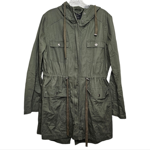 Love Tree | Jackets & Coats | Love Tree Olive Green Cargo Utility ...